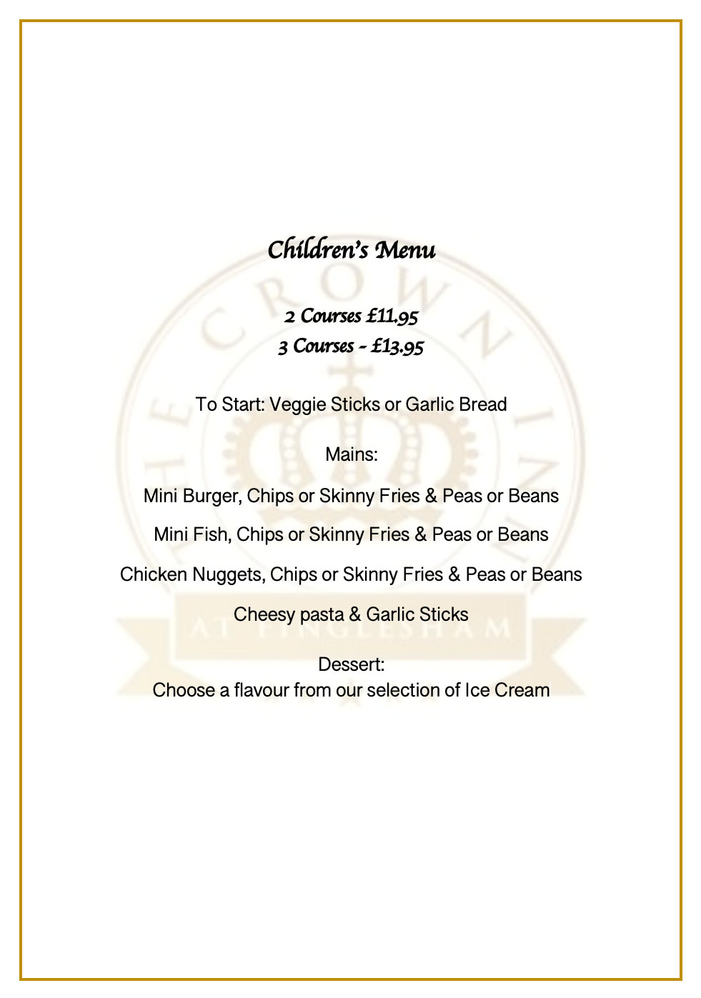 Pub and Restaurant - The Crown Inn at Finglesham