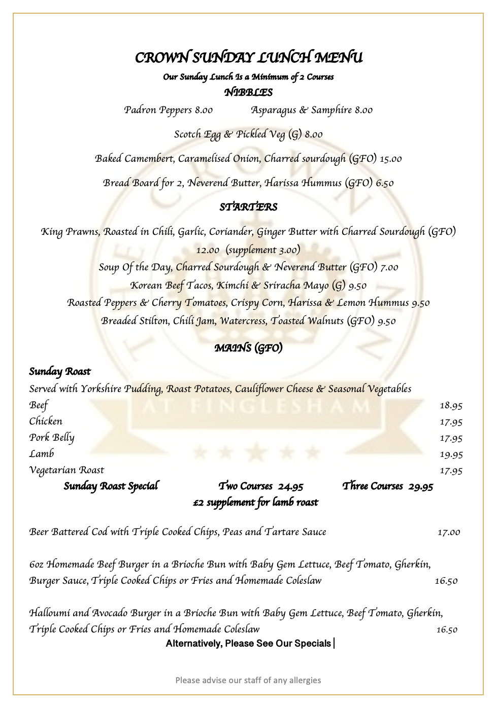 Pub and Restaurant - The Crown Inn at Finglesham